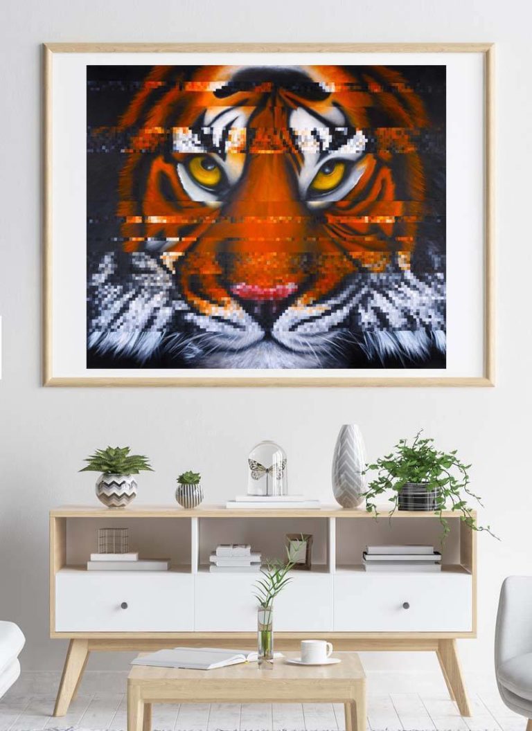 Interference 'Sumatran Tiger' - Open Edition Giclee Signed Print ...
