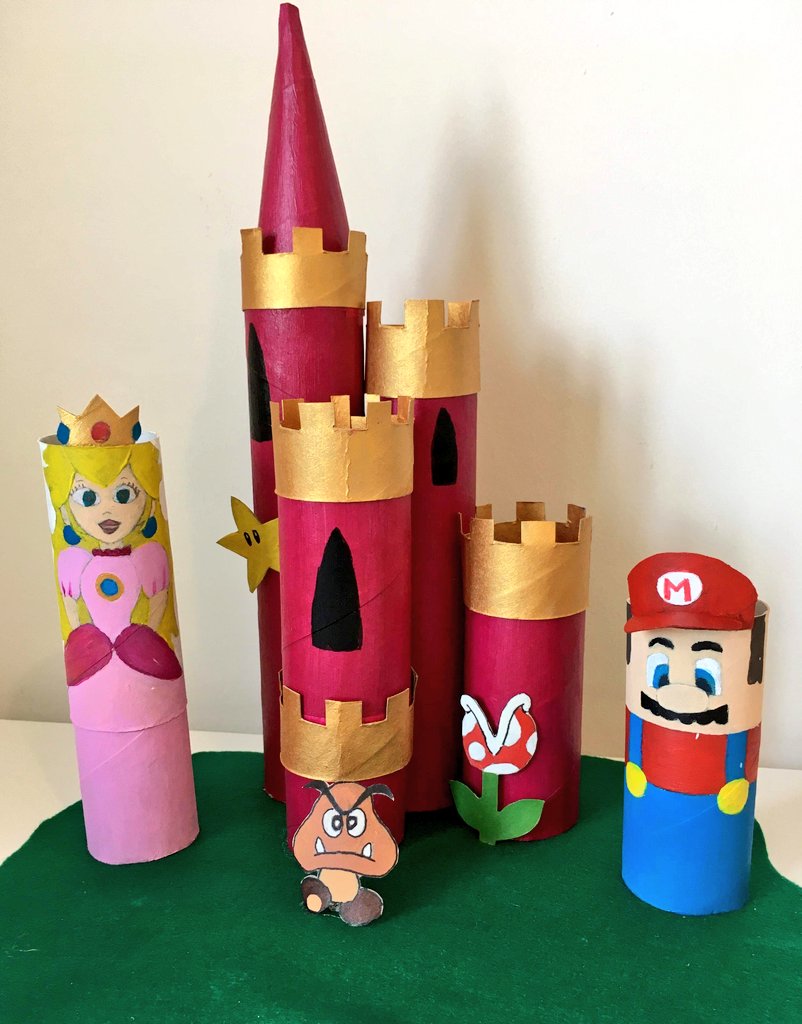 Release your inner artist and get creative with your loo roll ...