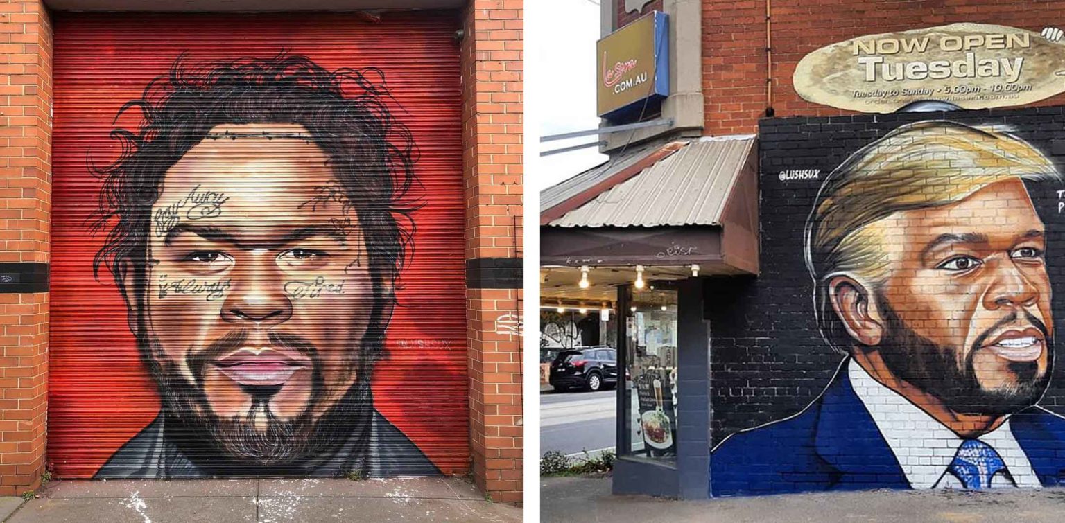 50 Cent is being hilariously targeted by Artist Lushsux | CreativeFolk