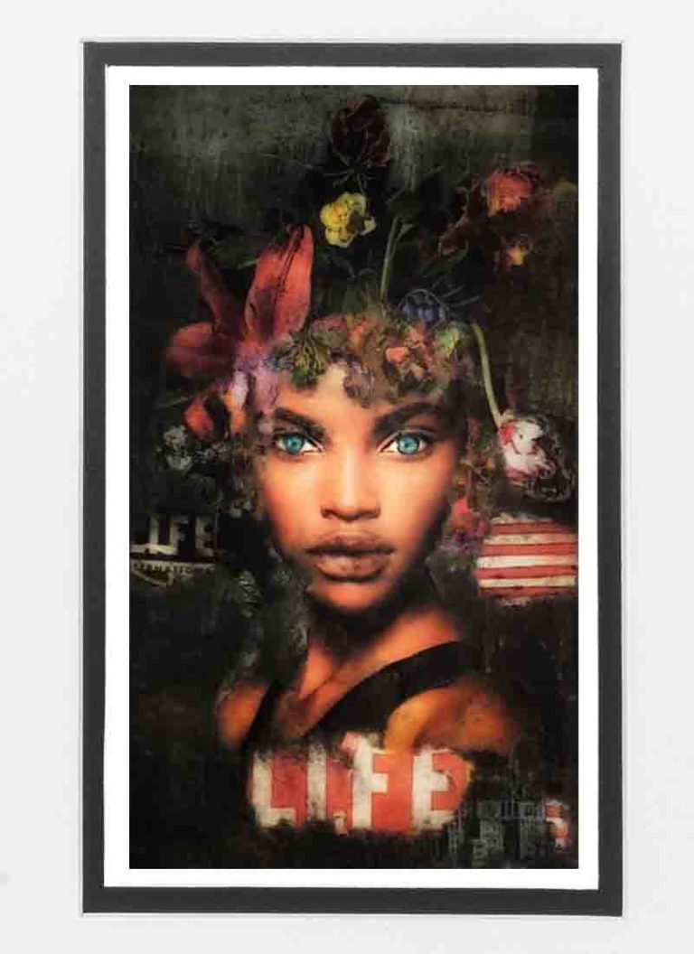 'Life' - Giclee Fine Art Portrait Print | CreativeFolk