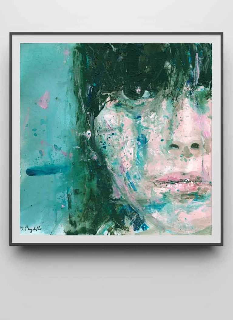 'View Me' - Contemporary Portrait Art Print | CreativeFolk